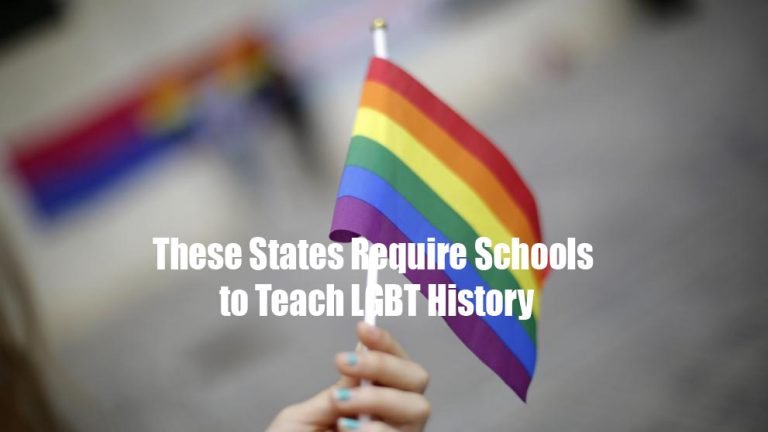 These States Require Schools to Teach LGBT History